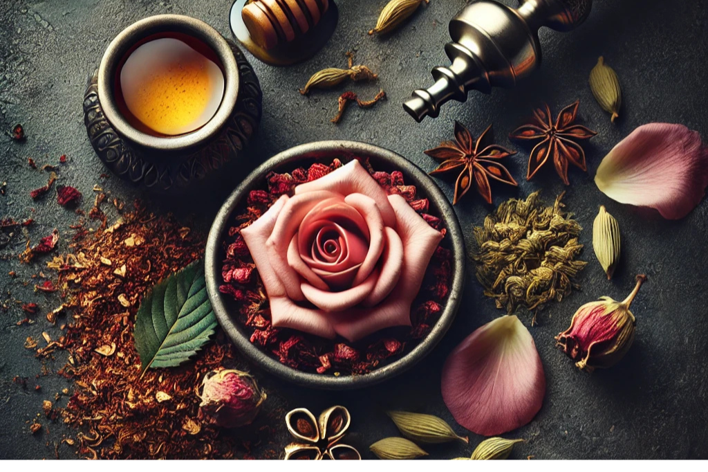 Desi Rose: A Hookah Recipe Inspired by Tradition and Elegance – Kaloud Inc.