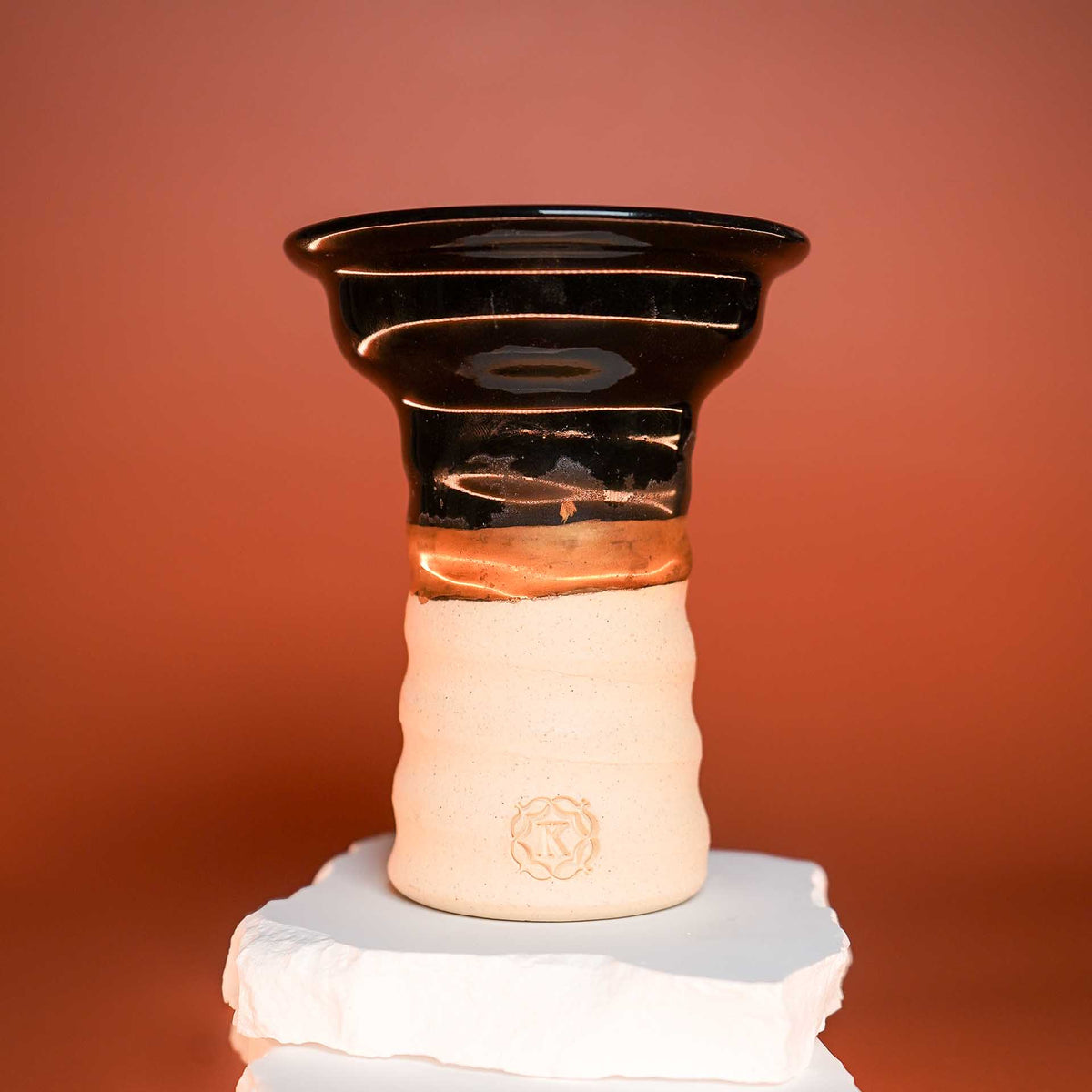 Alpaca + Kaloud Hookah Bowl (Black 18K Gold Band) – Kaloud Inc.